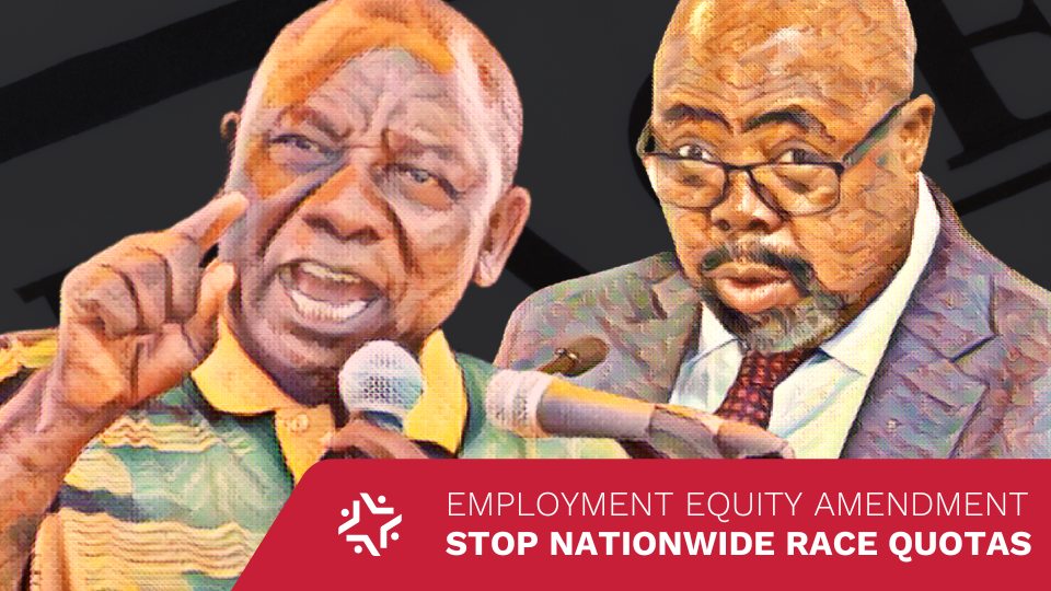 Stop new nationwide Race Quotas — Institute of Race Relations