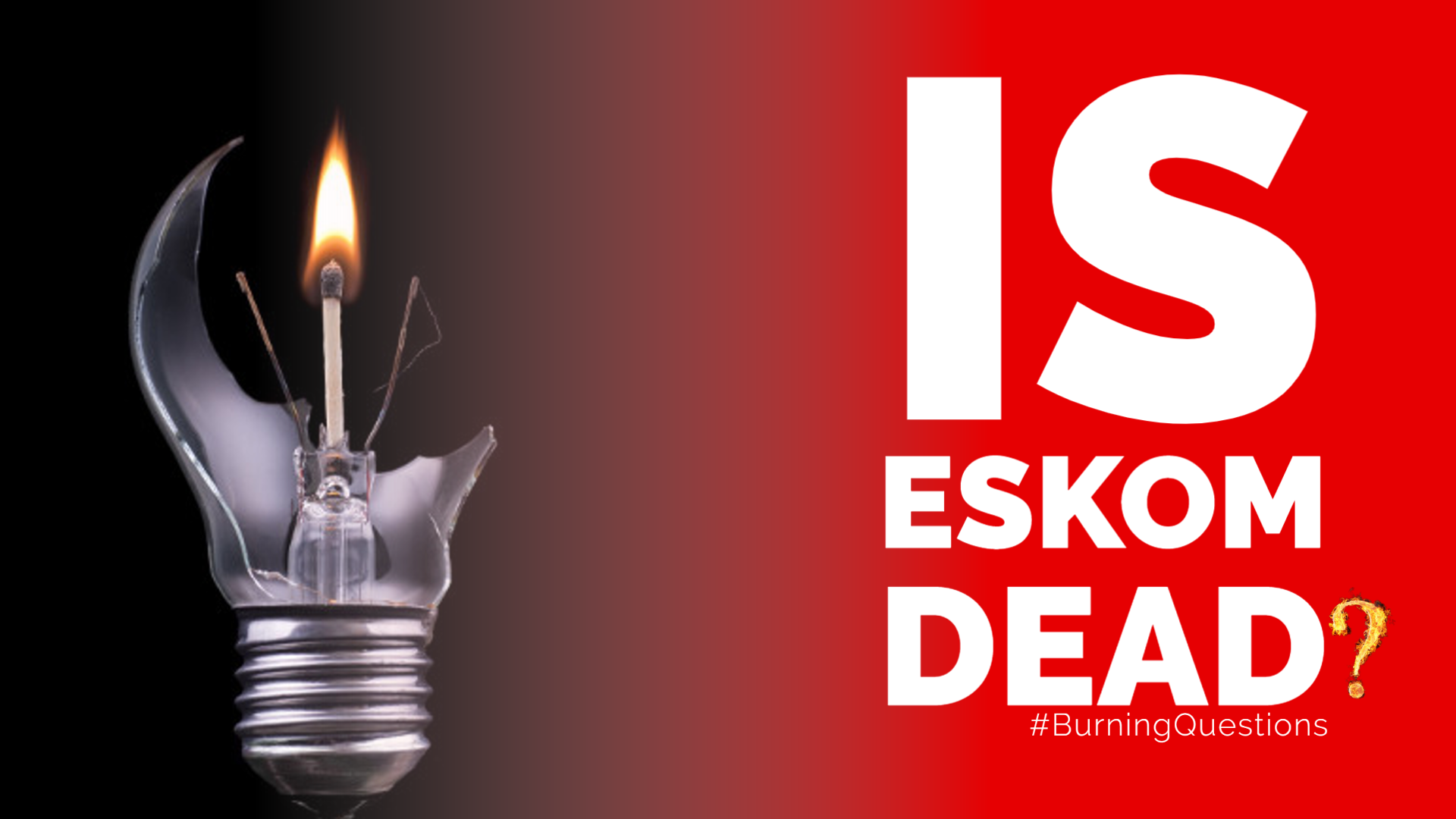 Is Eskom Dead? — Institute of Race Relations